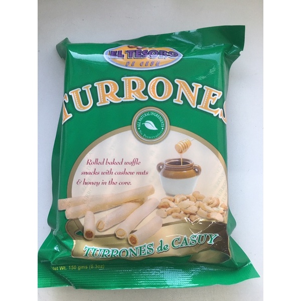 Turrones de casuy 150g Cebu pasalubong Rolled baked waffle snacks w ...