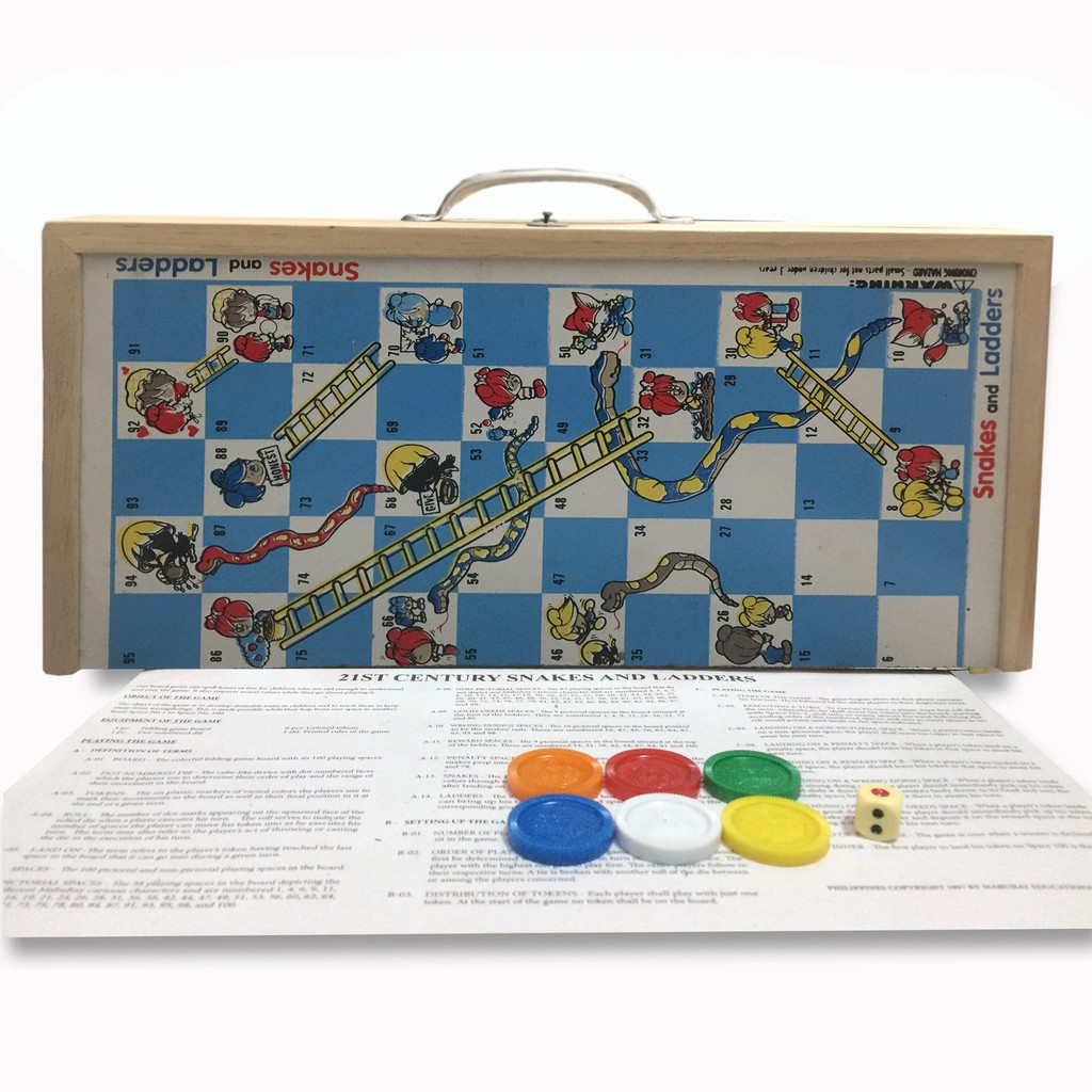 SNAKE AND LADDERS (LIGHT BLUE) | Shopee Philippines