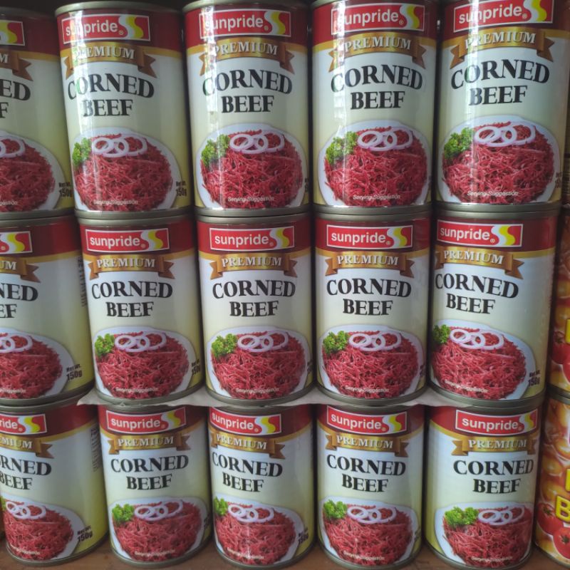 Sunpride Premium Cornedbeef 150g | Shopee Philippines