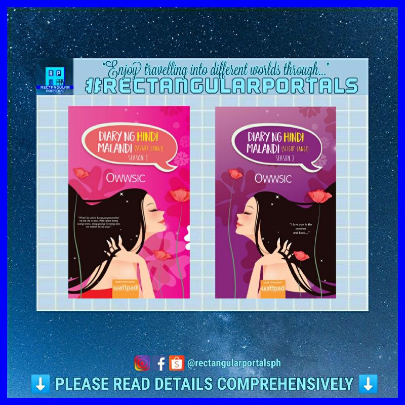 DIARY NG HINDI MALANDI (SLIGHT LANG!) SEASONS 1-2 BY OWWSIC/SIC SANTOS ...