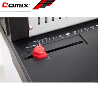 COMIX B2919 Comb Binding Machine Plastic | Shopee Philippines