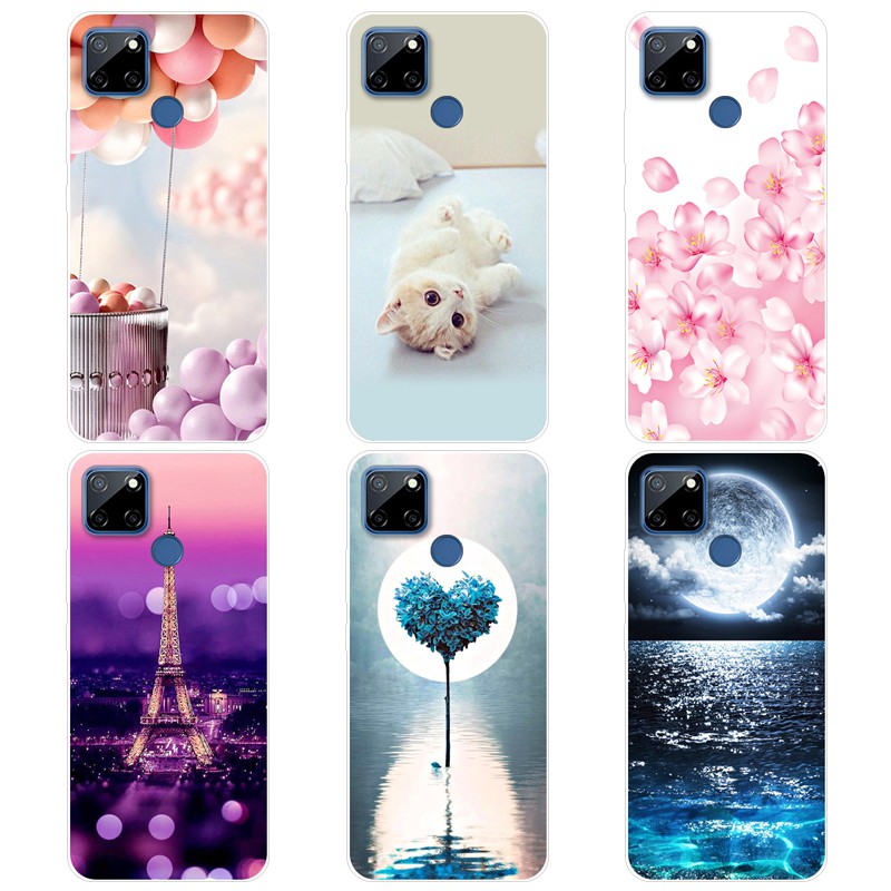 For Realme C12 C25 Narzo 30A Realme Narzo 20 Printed Case Cartoon Back ...