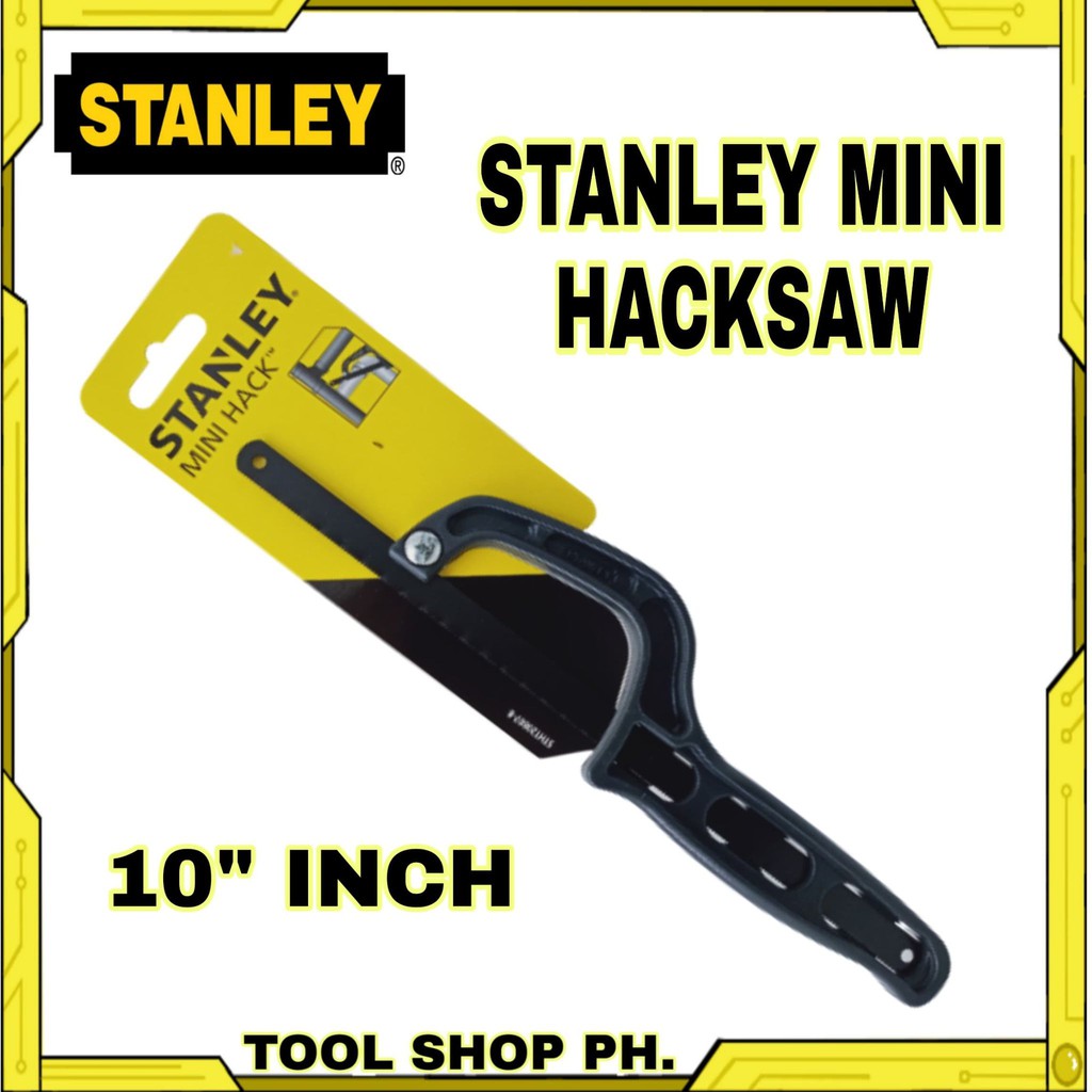 Stanley Mini Hacksaw Light Duty Utility Saw STHT20807-8 | Shopee ...