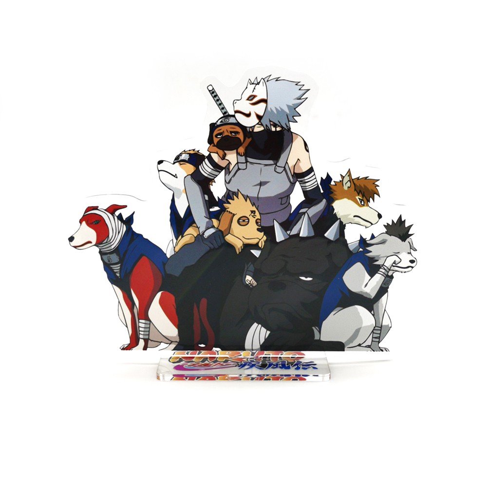 Naruto Kakashi Hatake Summoning Ninken dogs Pakkun Bull Urushi Shiba ...