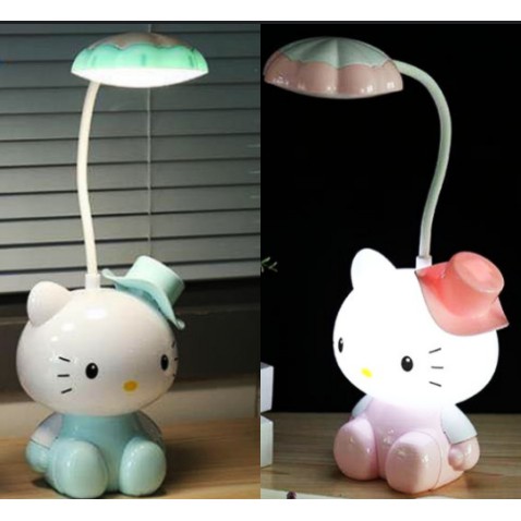Rechargeable Hello Kitty Table Lamp LED Desk Lamp Table Light with ...