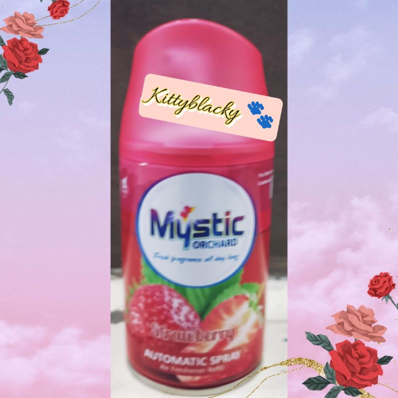 Mystic Orchard Automatic Spray Refill Strawberry Scent 250ml | Shopee ...