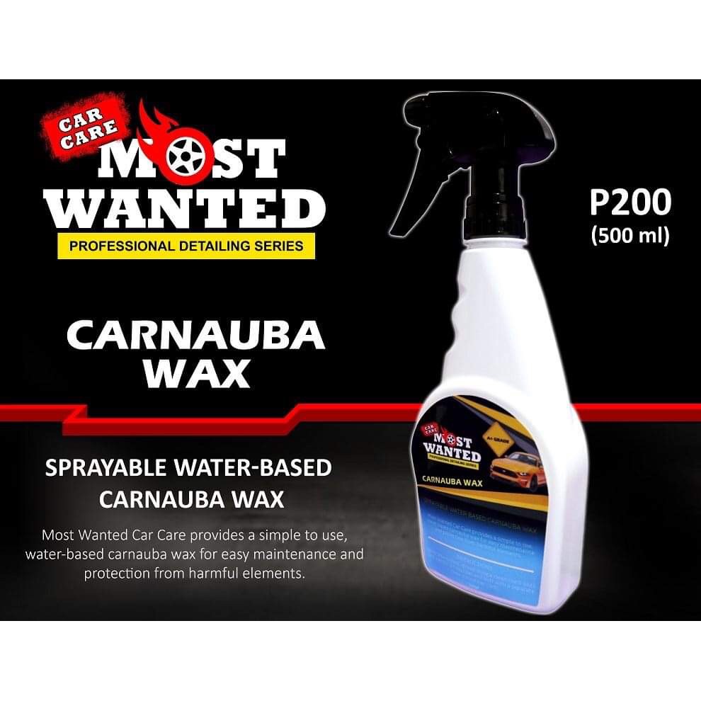 Yellow Carnauba wax 500ml spray | Shopee Philippines