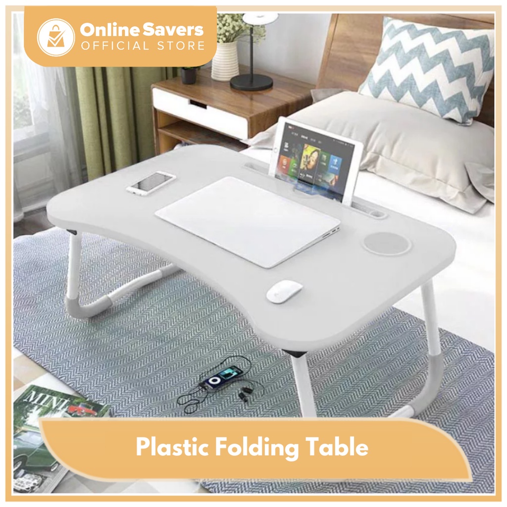 Onlinesavers Plastic Folding Table For Work From Home WFH Set Up Study ...
