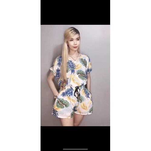 new design terno short and blouse | Shopee Philippines
