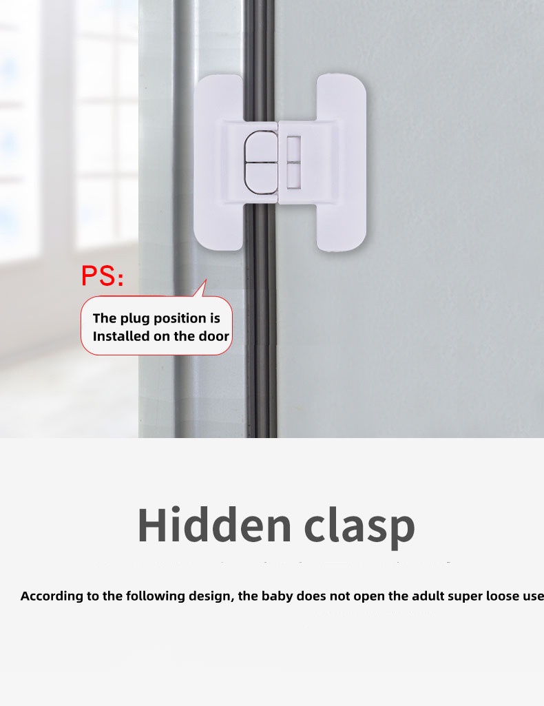 2PCS!!Child Safety Locks, Cabinet Locks, Refrigerator Locks, Spring ...