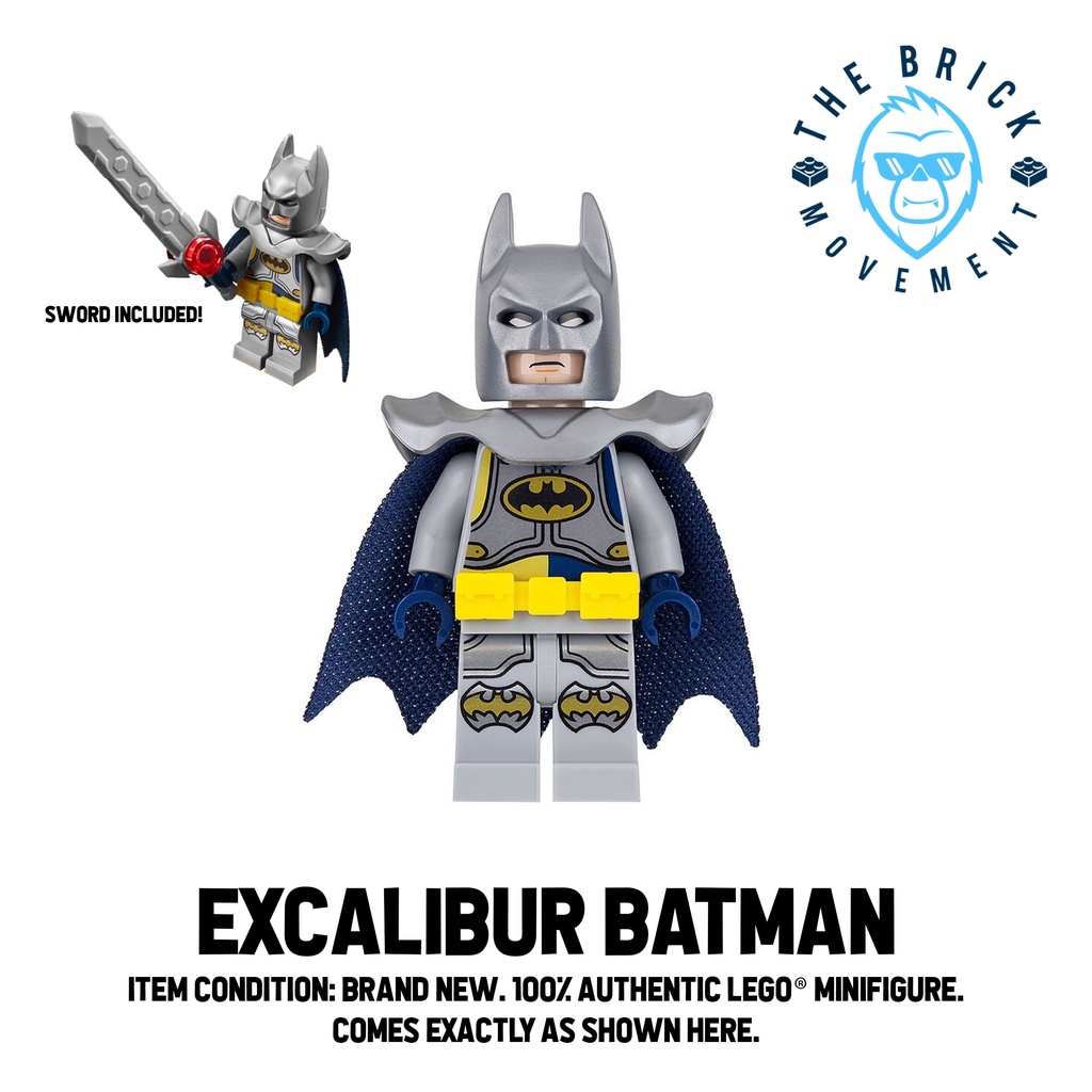 LEGO® DC Excalibur Batman Minifigure | Shopee Philippines