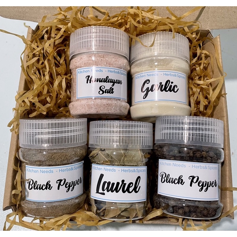 Basic Spices (Set 1) | Shopee Philippines