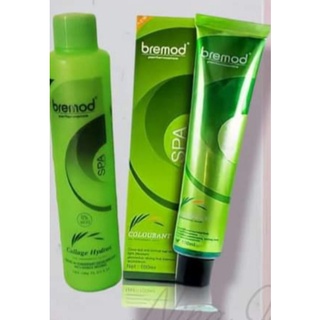 BREMOD HAIR COLOR(0.77 GREEN WITH OXIDIZING) | Shopee Philippines
