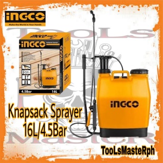 INGCO 16L 4.5Bar Knapsack Sprayer (HSPP4161) | Shopee Philippines