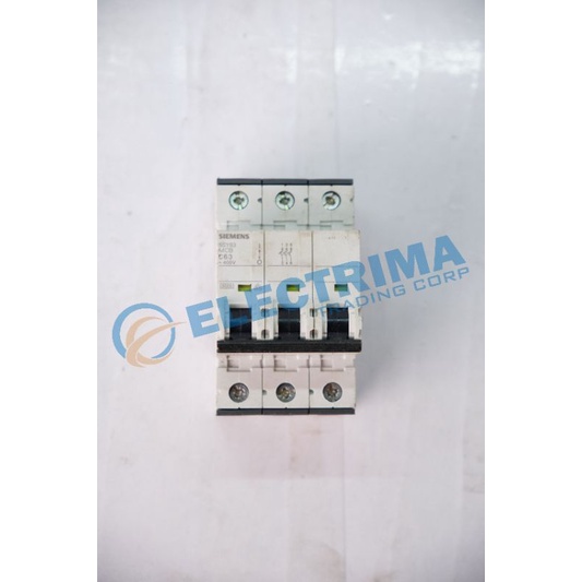 Miniature Circuit Breaker MCB 40A 60A 3Phase SIEMENS | Shopee Philippines