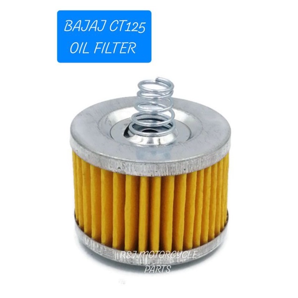 BAJAJ CT125 OIL FILTER | Shopee Philippines