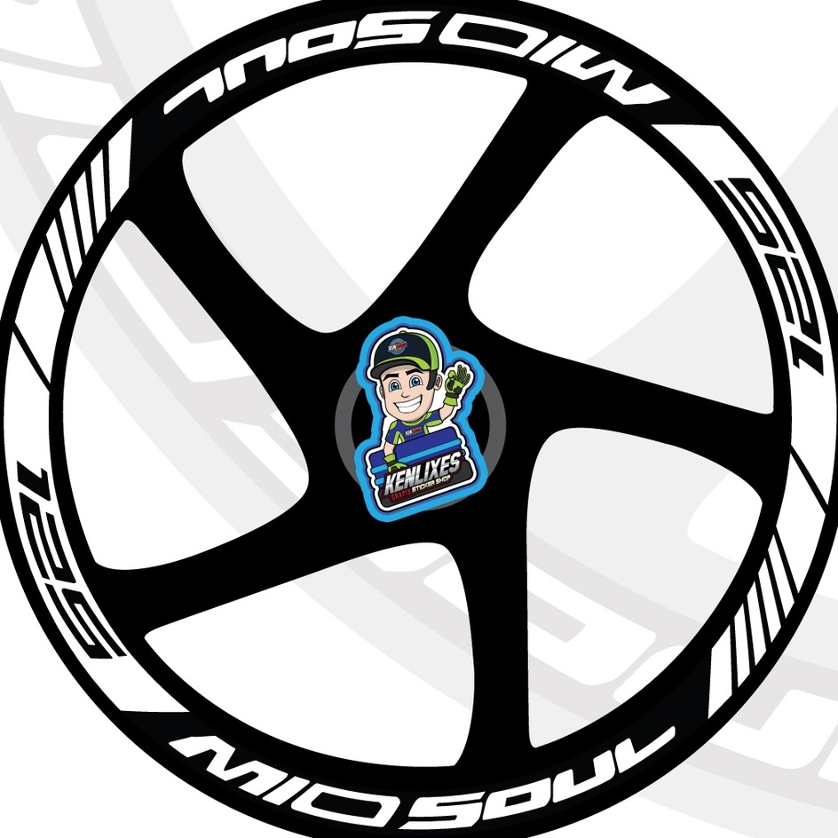 Yamaha Mio SOUL i 125 Mags Decals Set (Front & Back) | Shopee Philippines