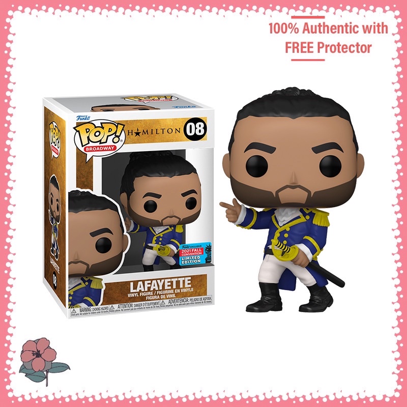 Funko Pop Broadway - Hamilton #08 - Lafayette 2021 FCE | Shopee Philippines