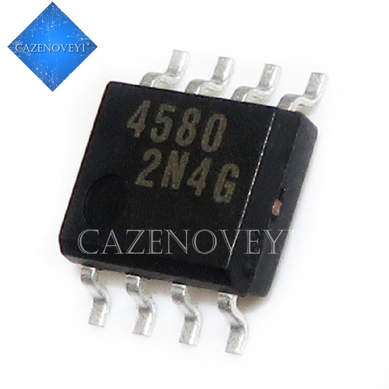 10 piece NJM4580M JRC4580 4580D 4580 SOP-8 Dual Operational Amplifier In Stock | Shopee Philippines