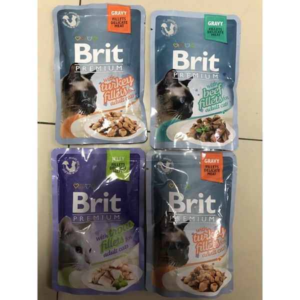 Brit Premium Fillet Cat Wet Food 85g | Shopee Philippines