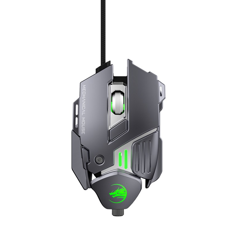 Mechanical Gaming Mouse Gamer Mice RGB Backlight 3200 DPI Wired USB ...