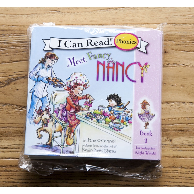 12 Books/set I Can Read Phonics Books FANCY NANCY English Picture Book ...