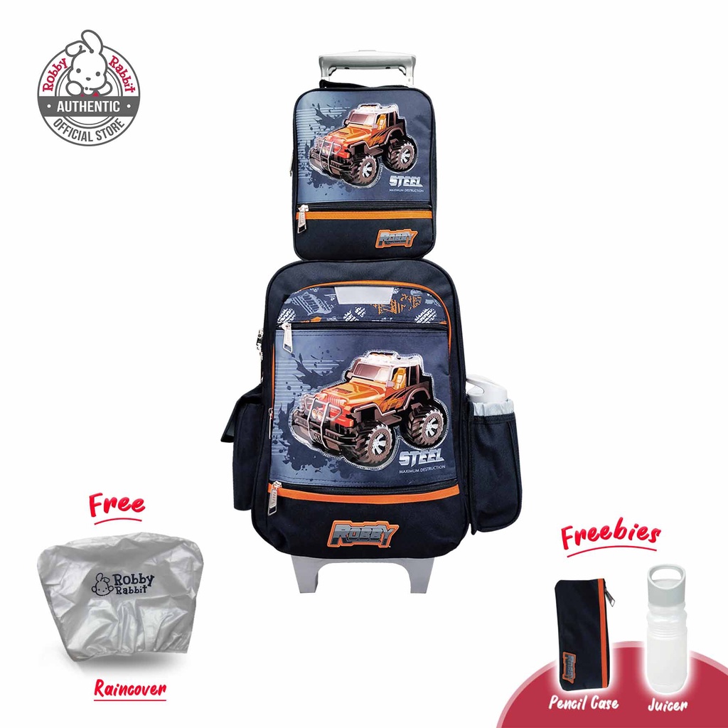 Robby Rabbit Steering Wheel 16 Inch Soft Trolley | Shopee Philippines