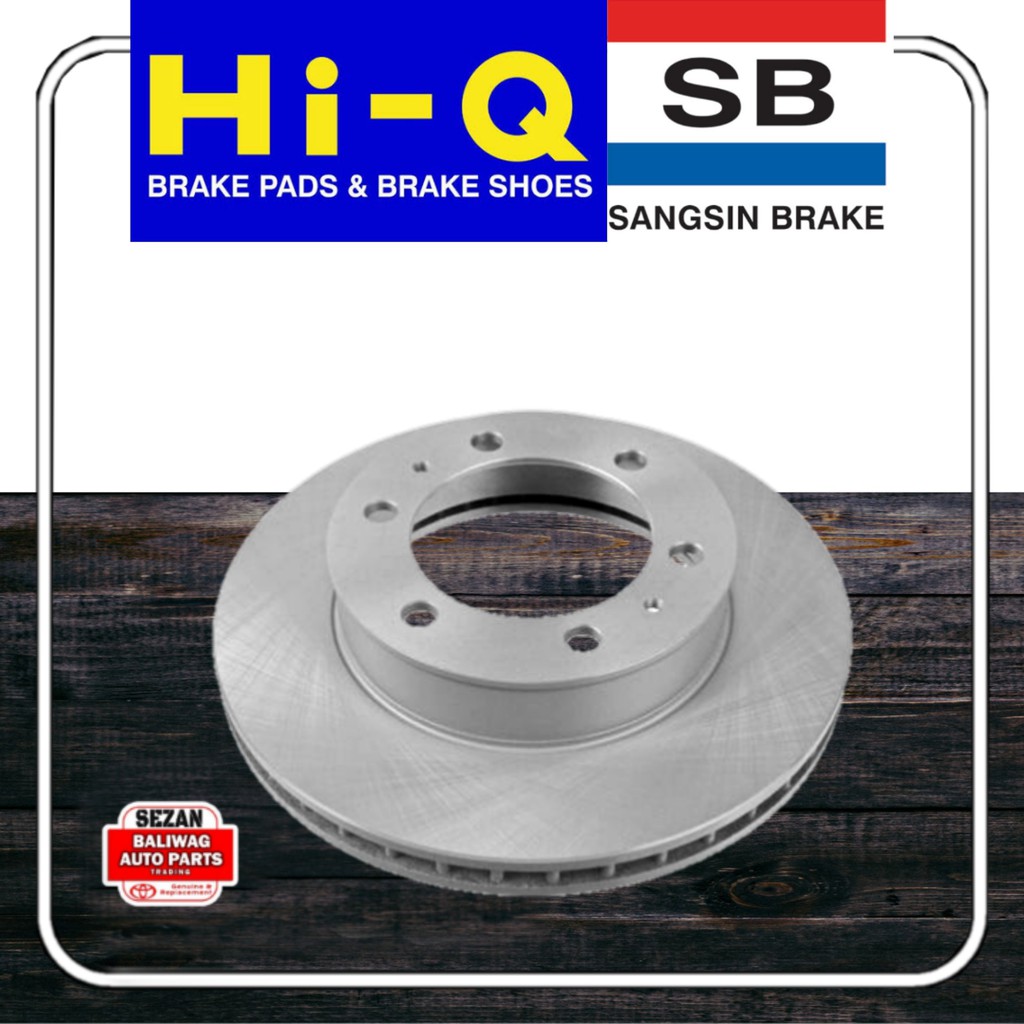 HI-Q FRONT BRAKE DISC ROTOR TOYOTA FORTUNER HILUX 2005-2015 SD4011 ...