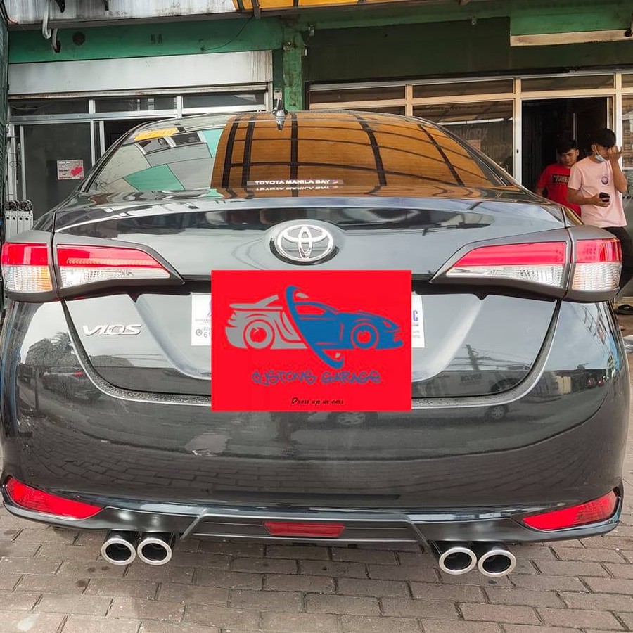 Toyota Vios Gen 4 Oem Rear Bumper Diffuser | Shopee Philippines