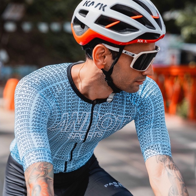 AERODYNAMIC COLLECTION WITH POWERBAND ANDOT CYCLING / BIKE JERSEY #6 ...