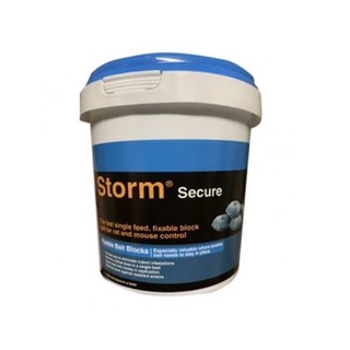 BASF Storm® Secure Wax Block Bait Flocoumafen Rodenticide for Mouse ...