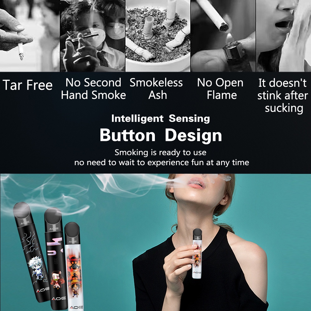 AOE zalan vape pod device set zalan r5 infinite (rechargeable ...