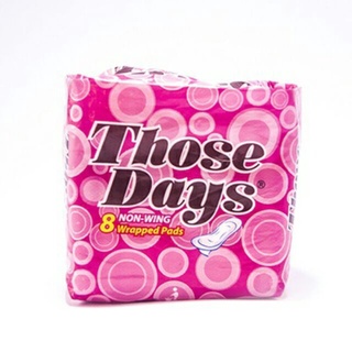Those Days Sanitary Napkin (Non-wing & W/ Wing) Wrapped Pads & Budget ...