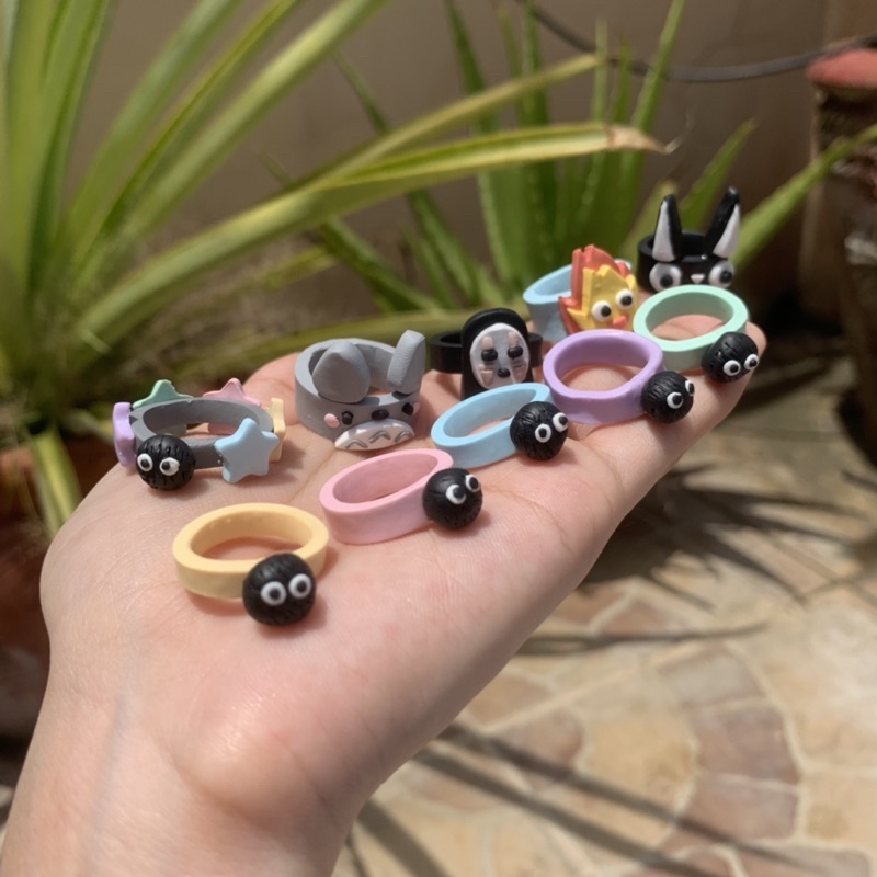 Studio Ghibli Rings Collection | Shopee Philippines