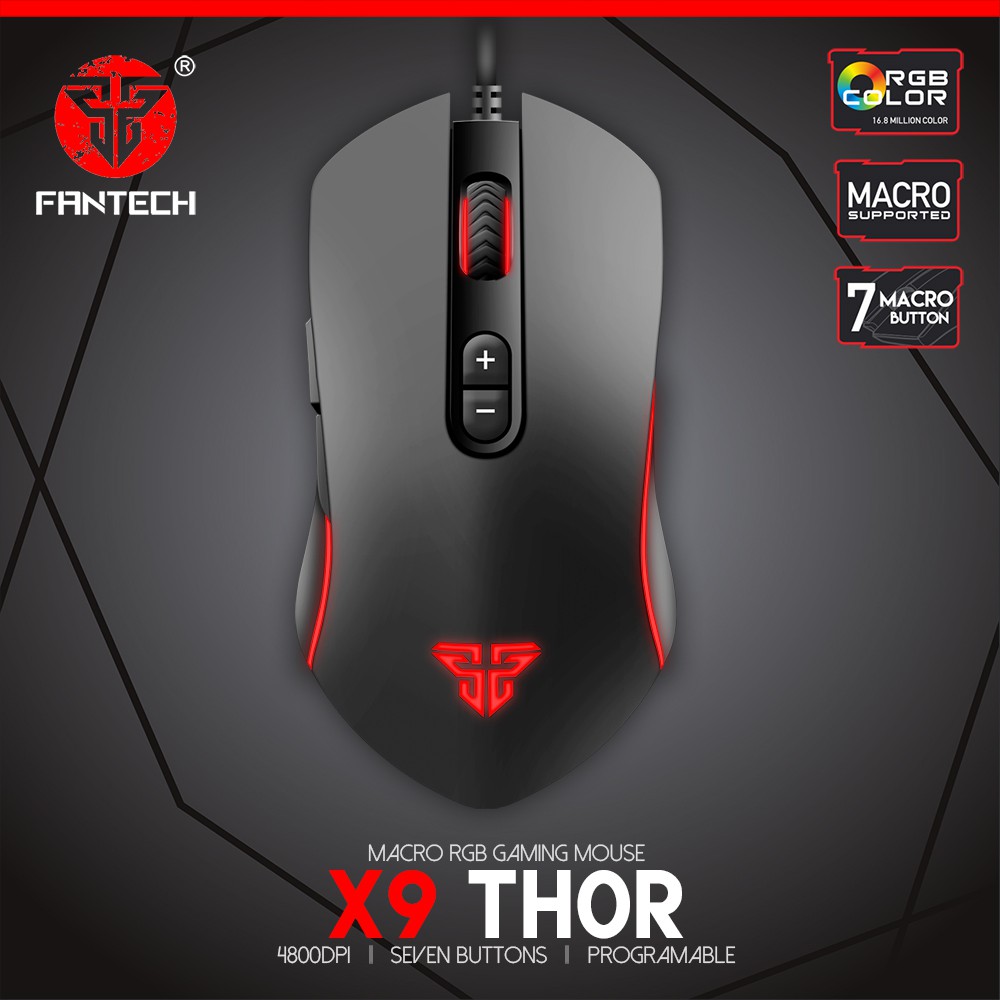 Fantech X9 THOR RGB Gaming Mouse | Shopee Philippines