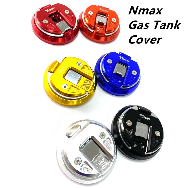 1Pc CNC Alloy Gas Tank Cap For Yamaha Nmax 155 V1 Oil Tank Cover Fuel ...