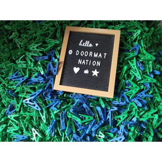 sipit ng damit/ clothes pin plastic 50 pcs ( good quality) | Shopee ...