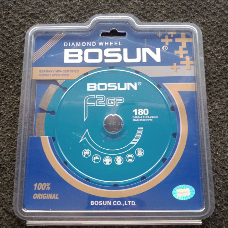 Bosun Diamond Wheel 7" (for cutting concrete) | Shopee Philippines