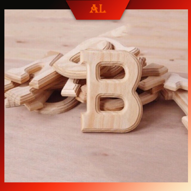 AL 26 letter design for wall wooden frame styro milestone board with ...