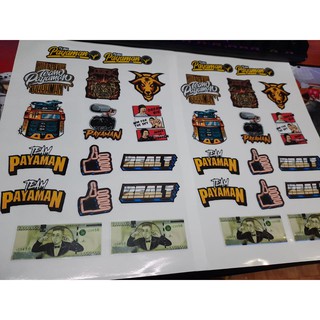 Team Payaman Sticker 32 PIECES Package - Weather Proof - Long Lasting ...