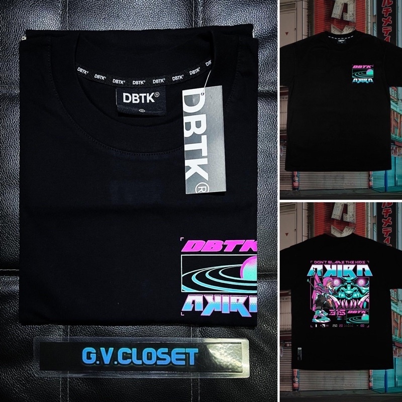 DBTK x AKIRA “ Blue Hour Tee “ w free sticker | Shopee Philippines