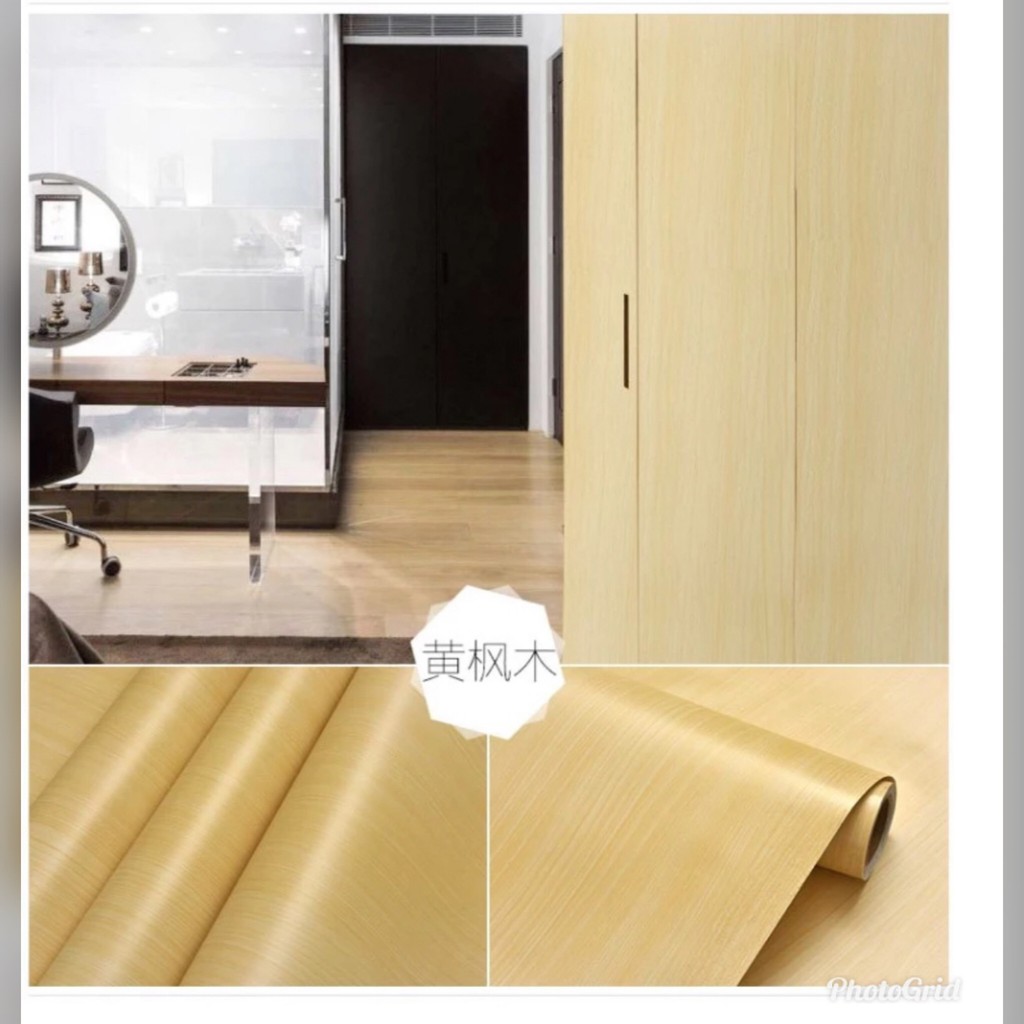 Pvc Wallpaper 10 meters self adhesive home decor sticker | Shopee ...