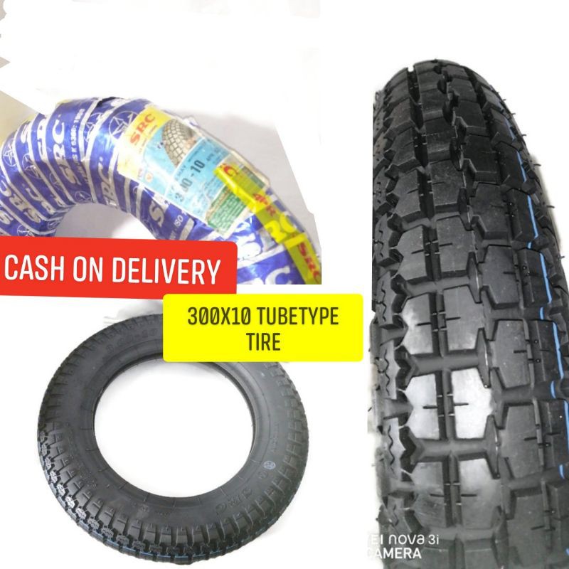 300X10 TUBETYPE TIRE (SRC) | Shopee Philippines