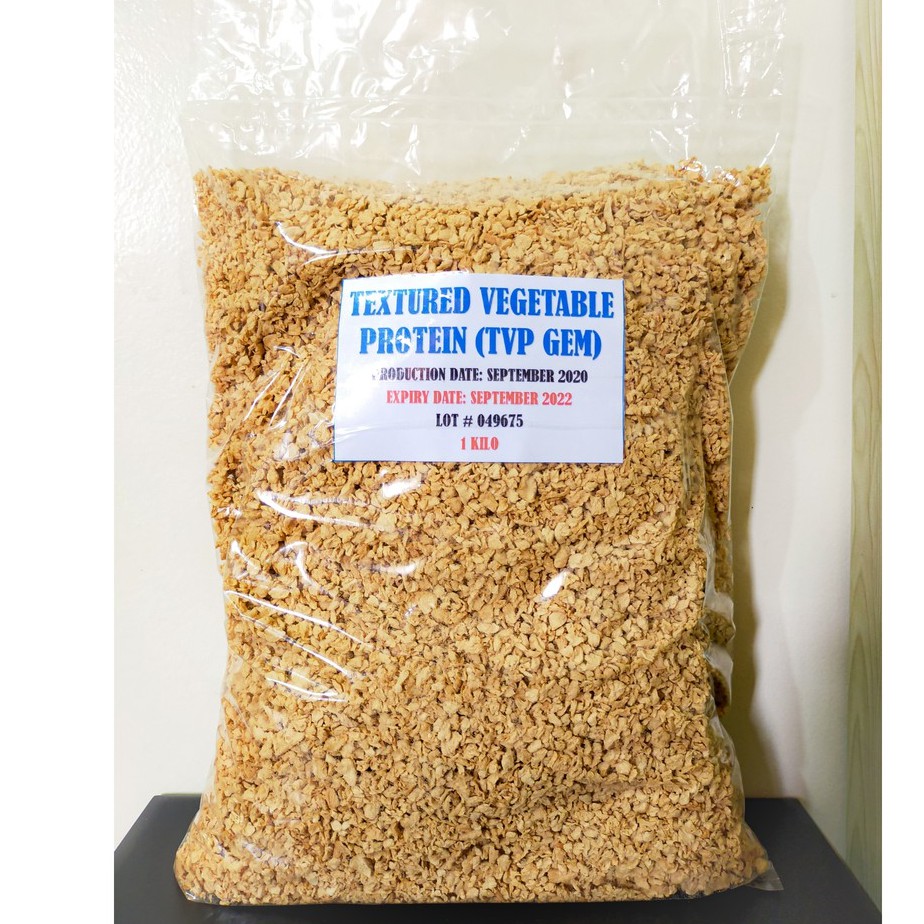 TVP (Texture Vegetable Protein) 1kg GEM | Shopee Philippines