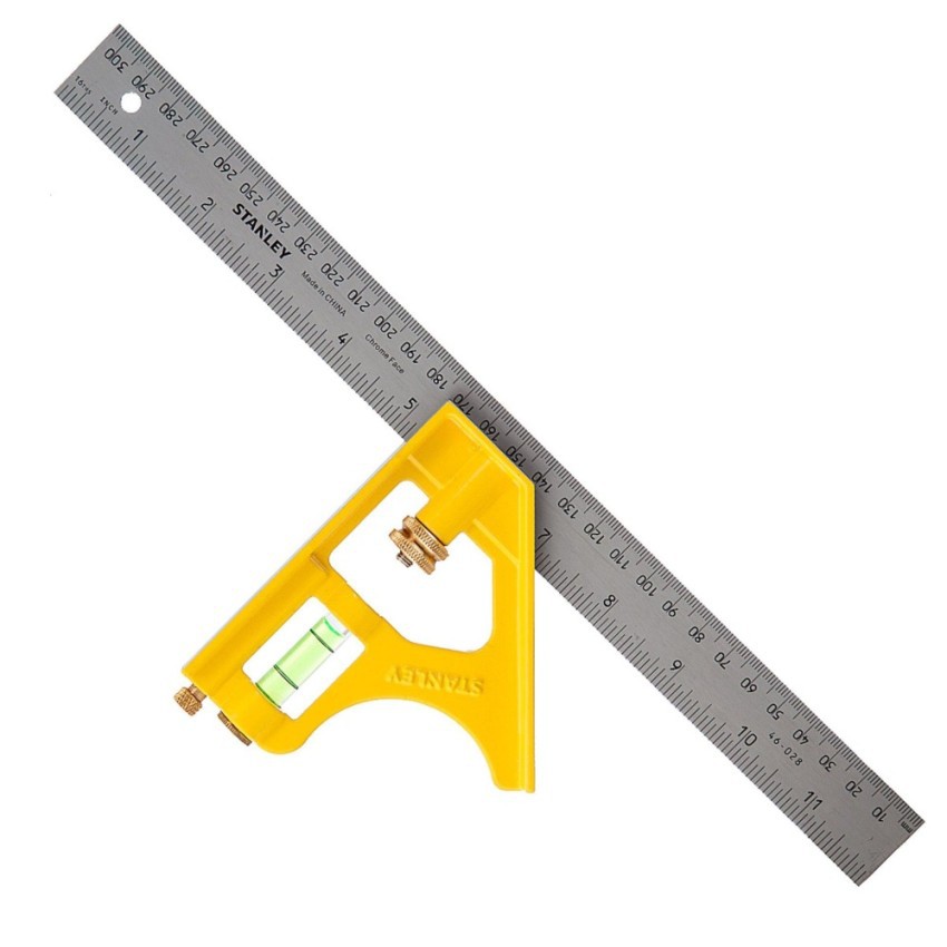 Stanley Metal Combination Try Square 12inches ( 46-028) | Shopee ...