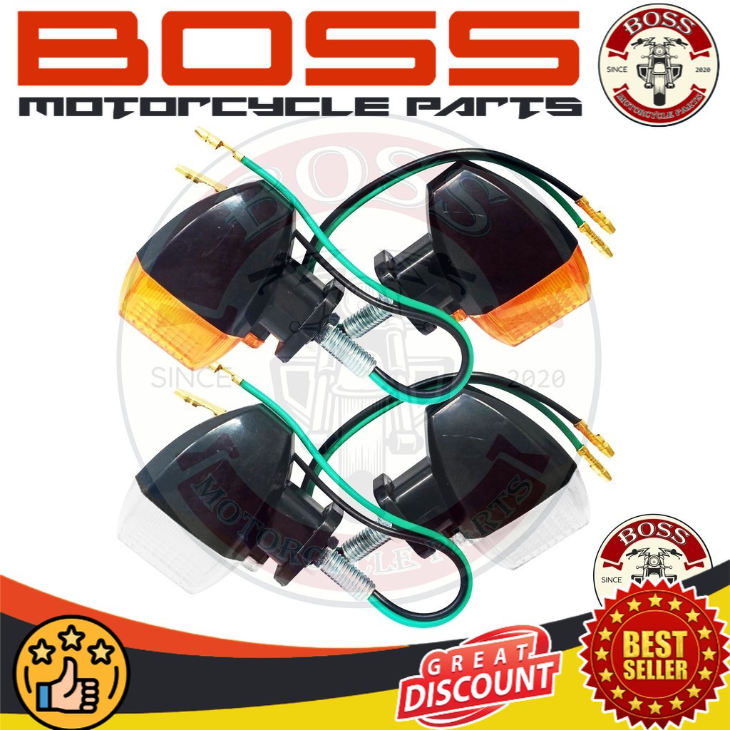 Motorcycle XRM Turn Signal Light 1Pair SMALL (SL-S) | Shopee Philippines