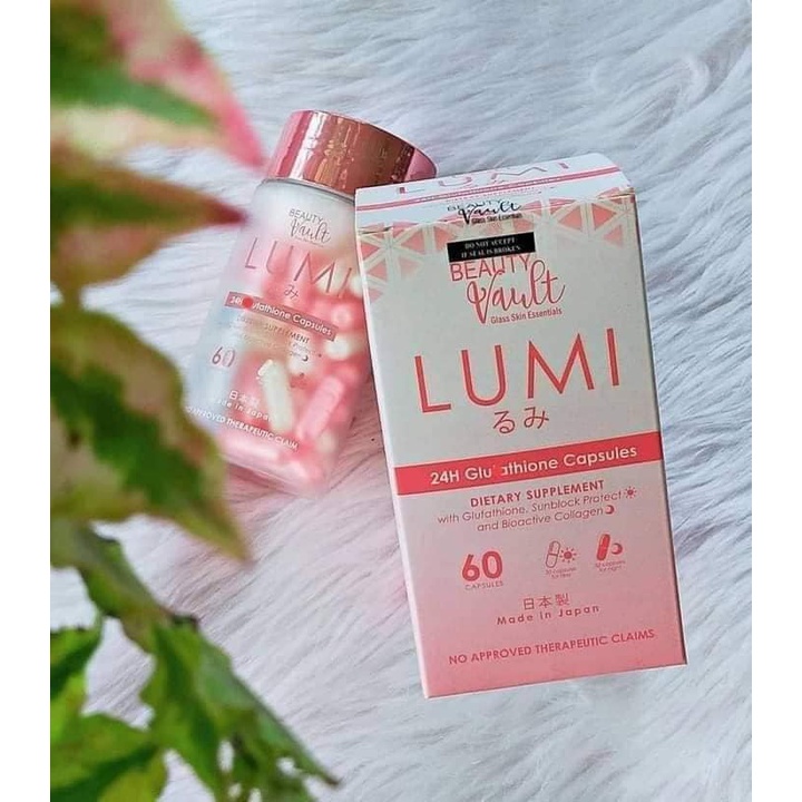 LUMI 24H GLUTATHIONE DIETARY SUPPLEMENT | BEAUTY VAULT | WITH FREEBIES ...