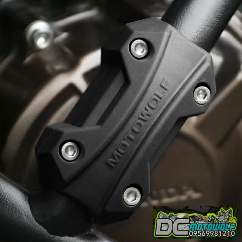 Motowolf impact absorber/crashguard support/slider version 2 | Shopee ...