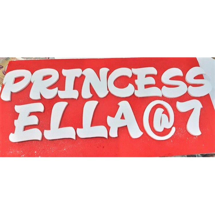 DIY Styro Cut Out Letters 8/10 inches Backdrop Wall Decor (Sold per ...