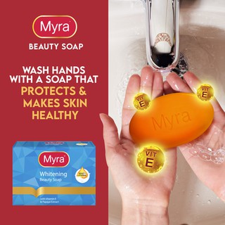Myra Whitening Beauty Soap 90g | Shopee Philippines